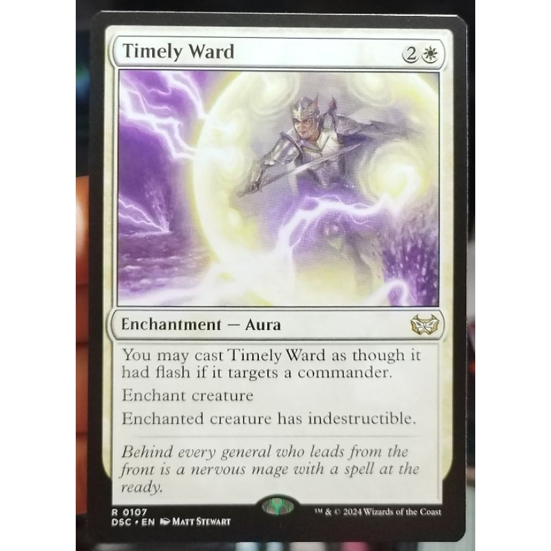 Timely Ward (Magic the gathering) | Shopee Philippines