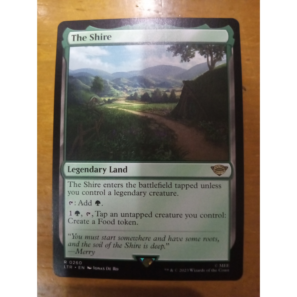 MTG The Shire Rare LTR Lord of the Rings Middle-earth Magic the ...