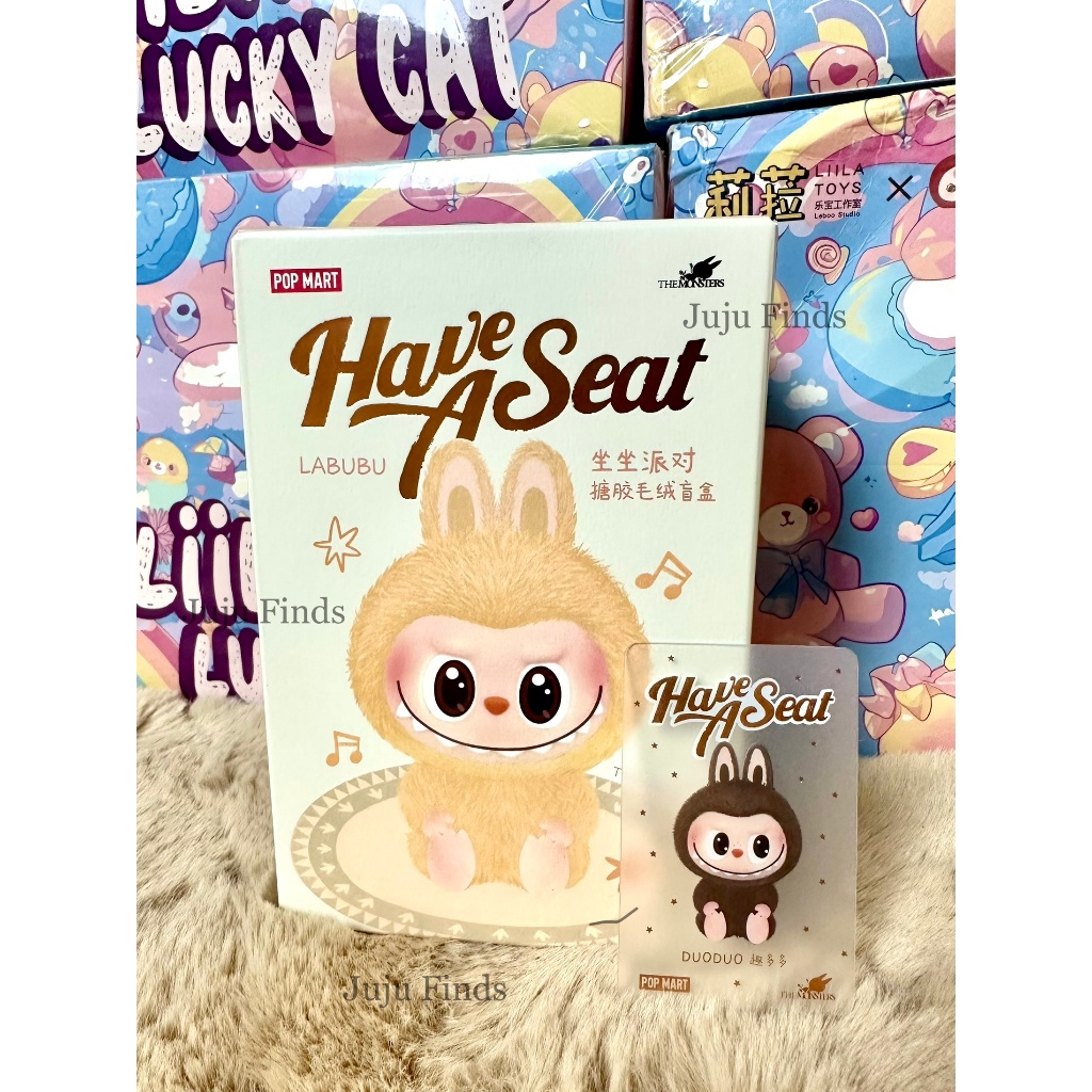 DuoDuo Labubu V2 Secret Have a Seat 100% Authentic | Shopee Philippines