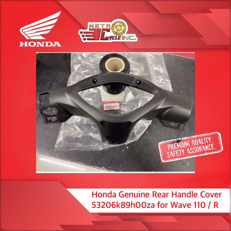 Honda Genuine Rear Handle Cover 53206k89h00za for Wave 110 / R | Shopee ...