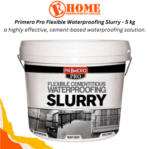 Primero Pro Flexible Waterproofing Slurry - 5 kg | Shopee Philippines
