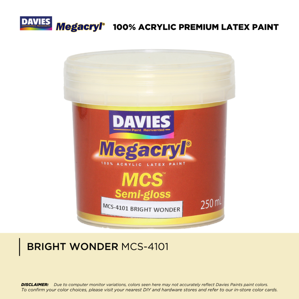 DAVIES Megacryl MCS Color Pods Paint (250ml) Bright Wonder | Shopee ...