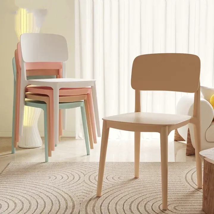 Nordic Home Office Chair Dining Chair Plastic Chair Study Chair Coffee ...