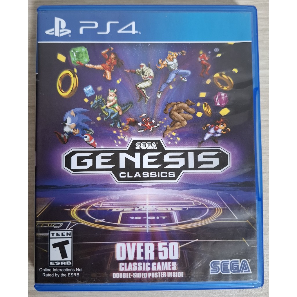 PS4 Sega Genesis Classics (Used) | Shopee Philippines