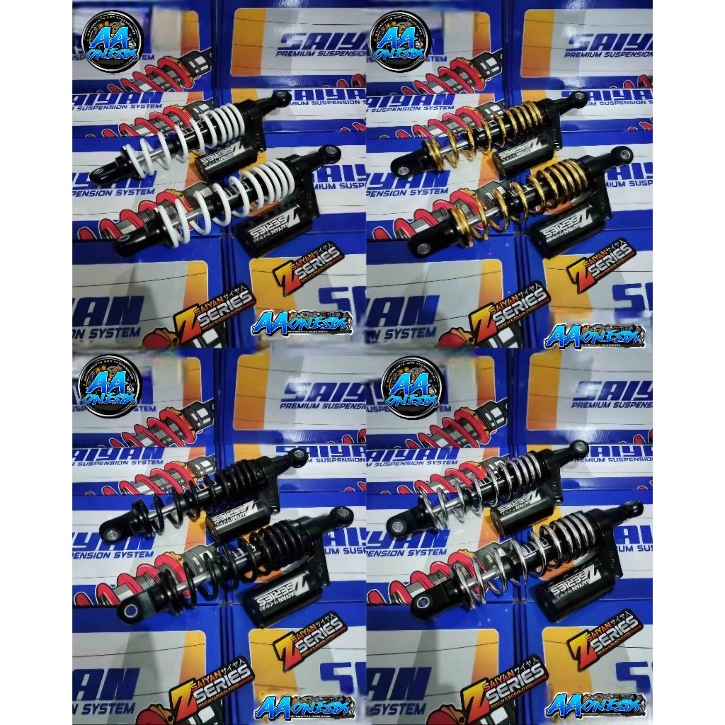 SAIYAN SHOCK Z-SERIES WITH TANK FOR WAVE / XRM / TMX / PANTRA 310mm ...