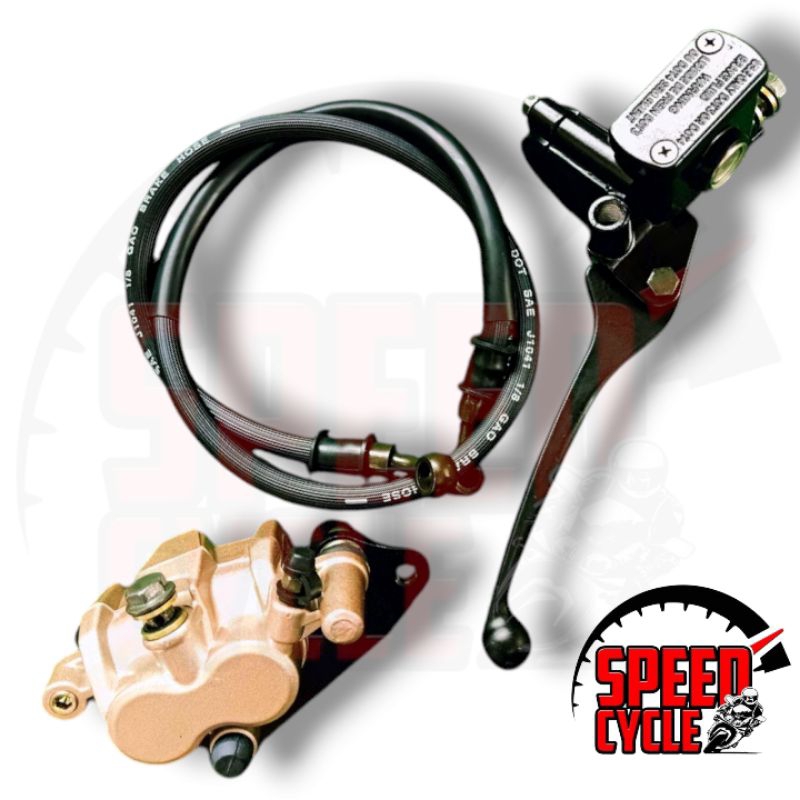 BREAK MASTER WITH CALIPER SET FOR HONDA WAVE 100/100R | Shopee Philippines