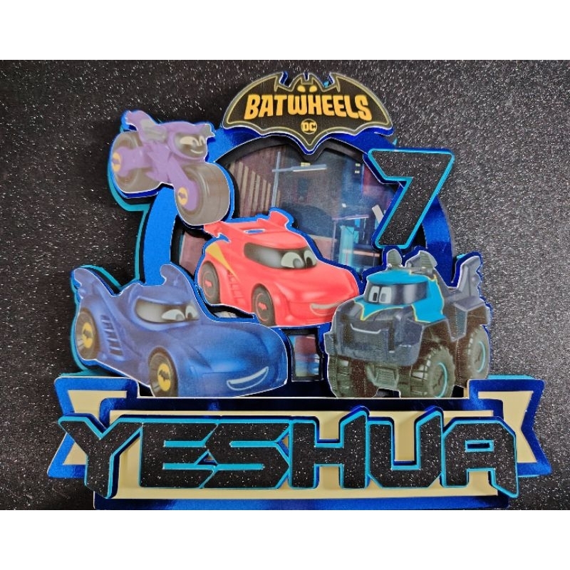 Customized Batwheels Cake Topper | Shopee Philippines