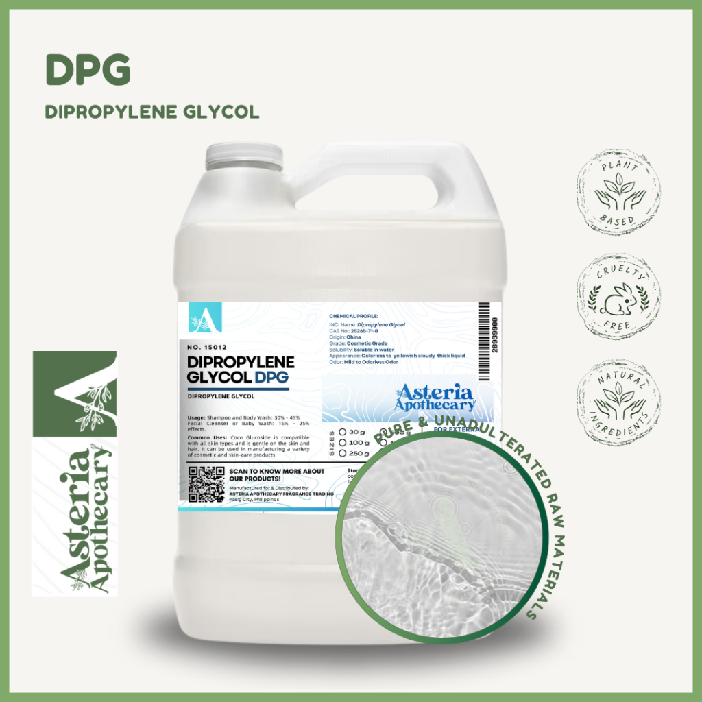 Dipropylene Glycol (DPG) 4Kg - Asteria Apothecary | Shopee Philippines