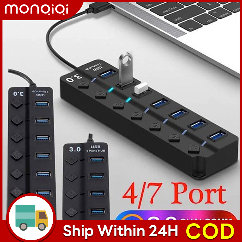 USB Hub Splitter With Individual Switch Splitter With Individual Switch ...