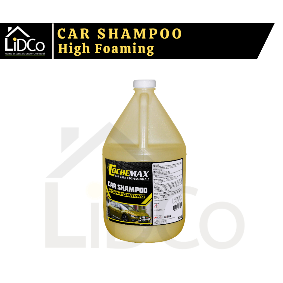 COCHEMAX Car Shampoo High Foaming Gallon | Shopee Philippines