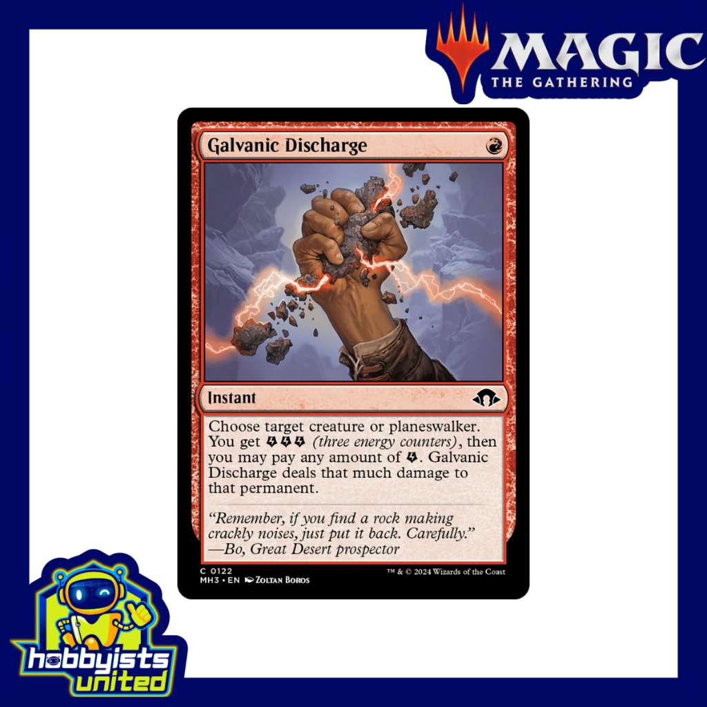 Galvanic Discharge - Magic: The Gathering (Modern Horizons 3) | Shopee ...