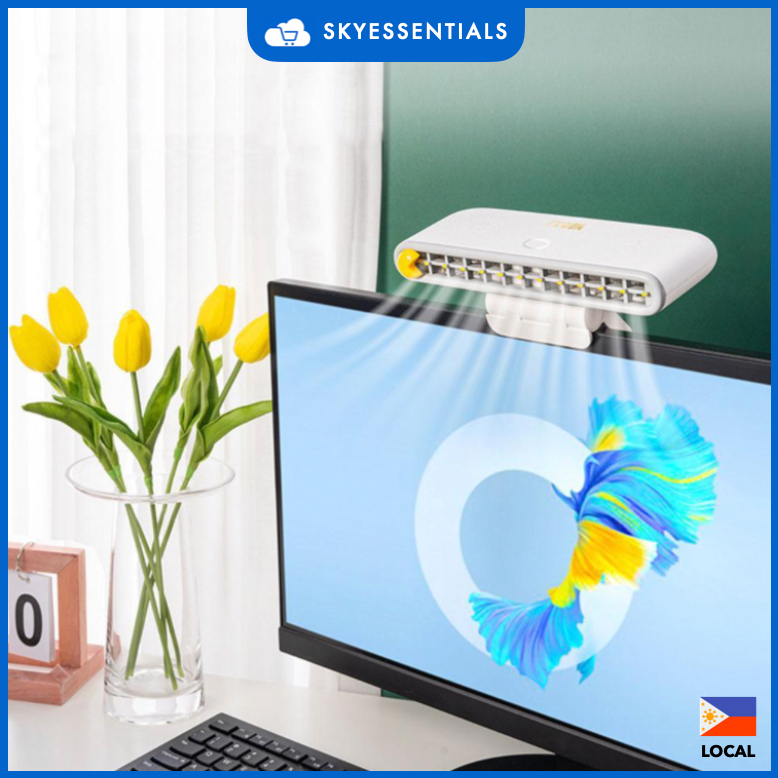 Mini Desk Fan USB Powered Desktop Fan Monitor Screen Fan Mini Desktop ...