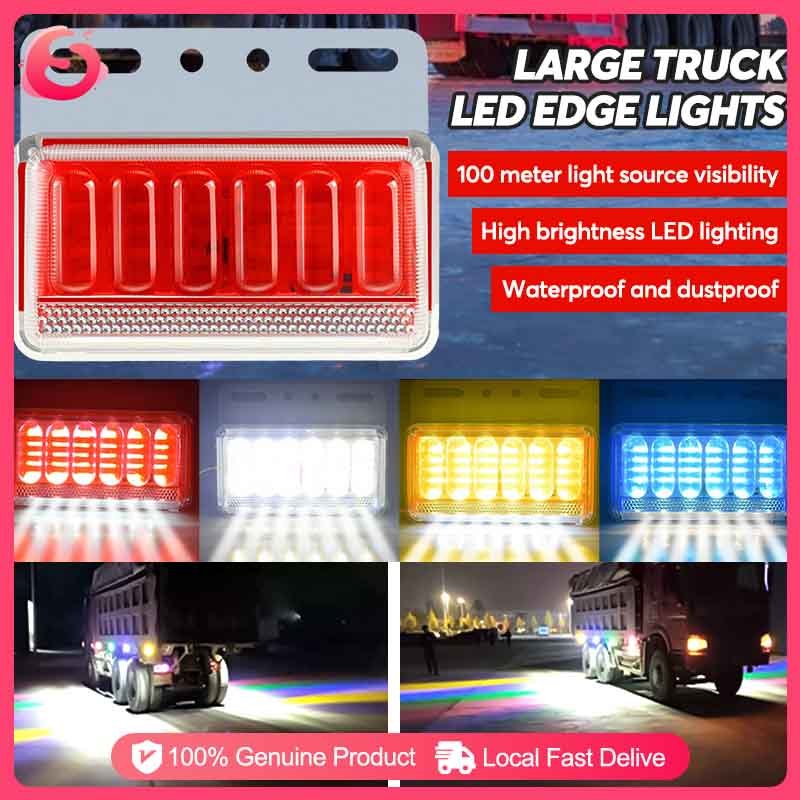 Large truck LED edge lights Car side light super bright turn ground ...