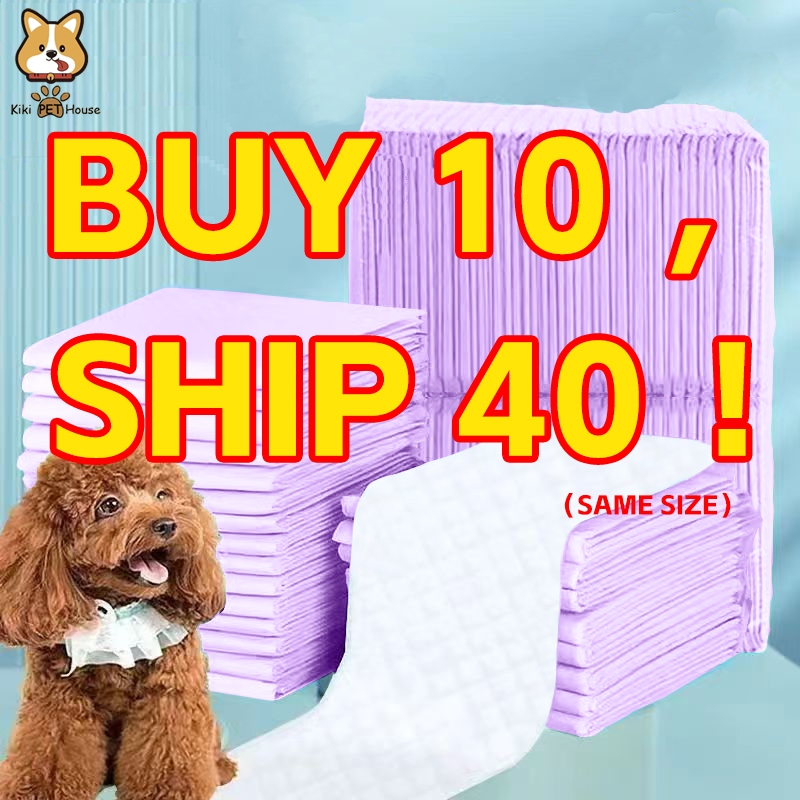 【Buy 1 Ship 4】Dog Pee Pad Dog Training Pad Pet Dog Potty Poop Pads Cat ...