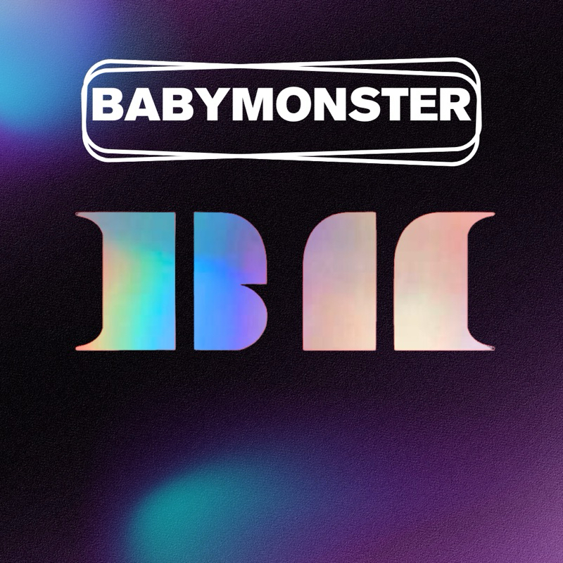 kraftitaph Babymonster Logo Vinyl Stickers | Kpop Monstiez | Waterproof ...