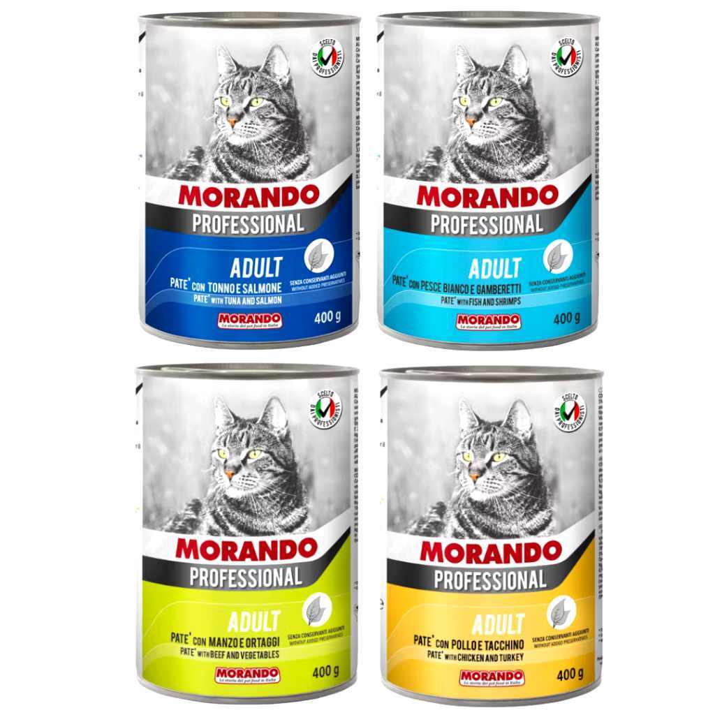 Morando Professional Wet Cat Food in Can 400g | Shopee Philippines