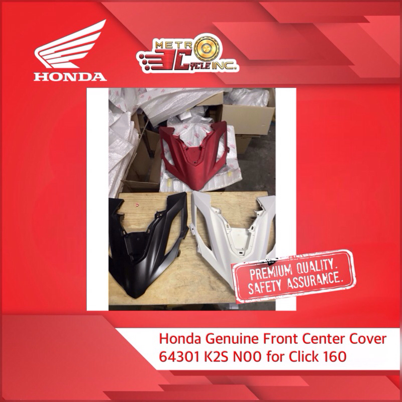 Honda Genuine Front Center Cover 64301 K2S N00 for Click 160 | Shopee ...