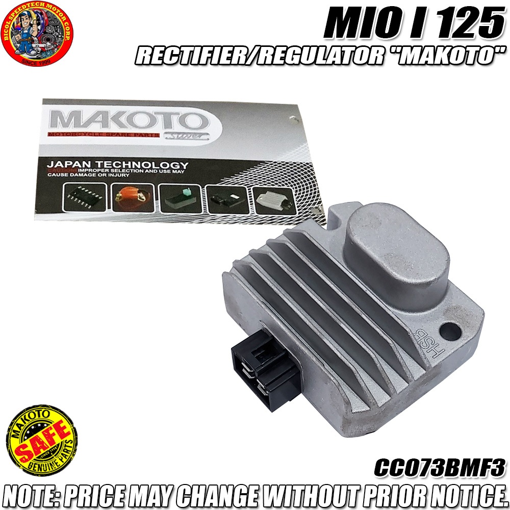 MAKOTO MIO I 125 RECTIFIER/REGULATOR (CC073BMF3) | Shopee Philippines
