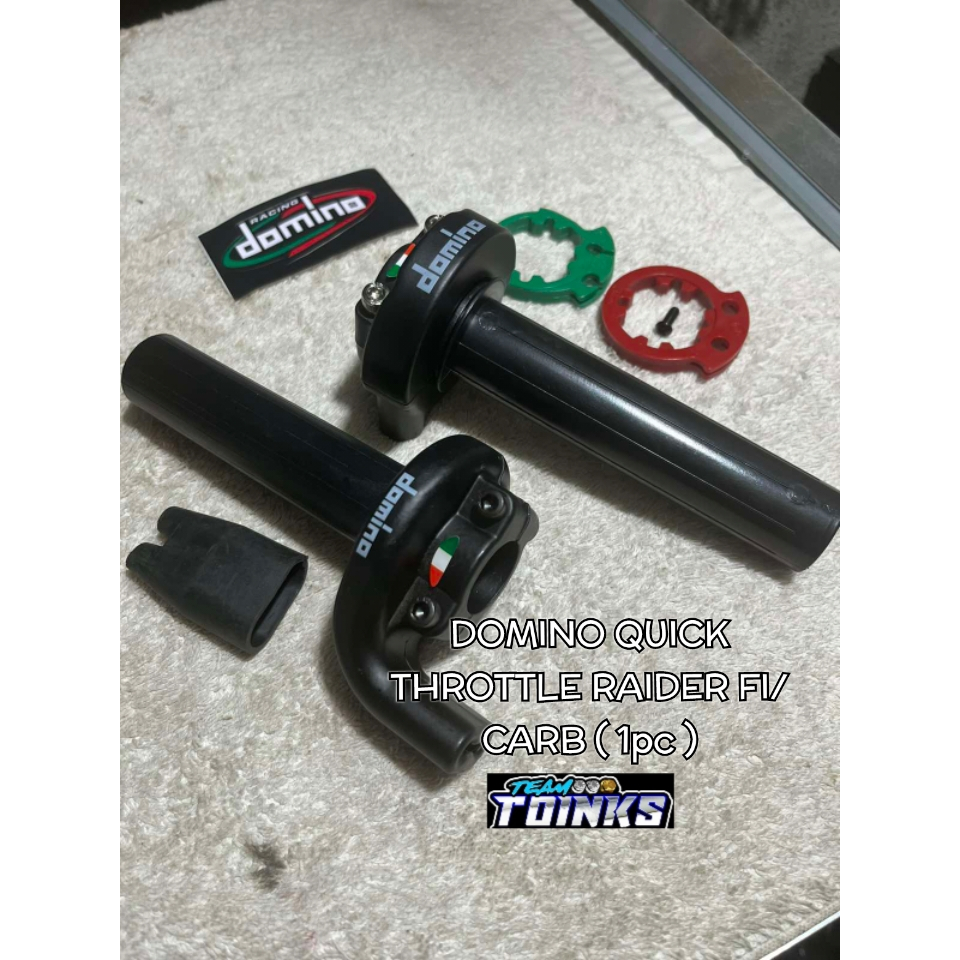 DOMINO QUICK THROTTLE FOR MOTORS UNIVERSAL CARB / Fi ( 1pc ) | Shopee Philippines