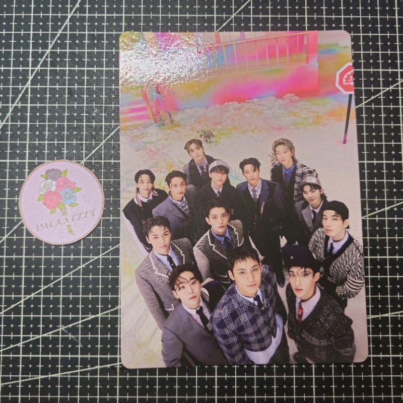 Seventeen 17 Right Here Weverse POB Group photo frame ot13 postcard ...