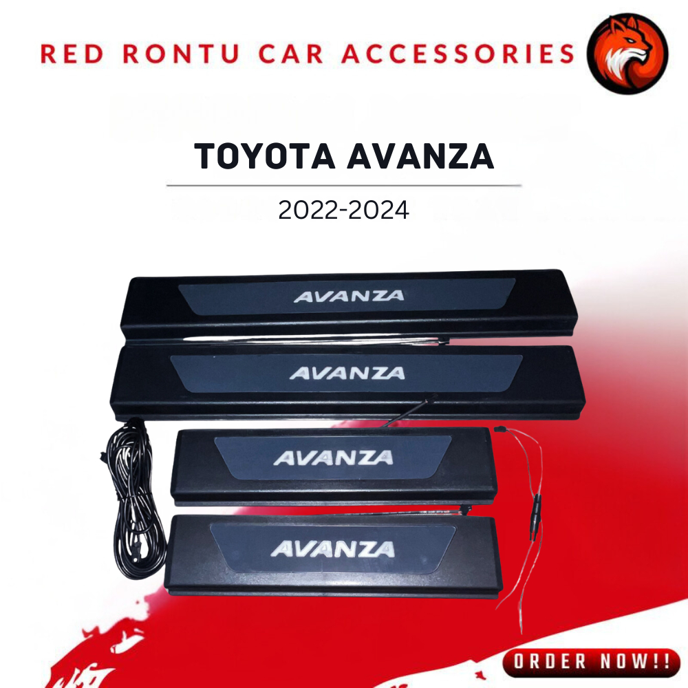 Toyota Avanza 2022-2024 Side Step Sill / Door Sill Plate with LED ...