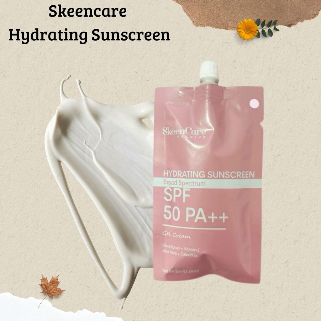 Skeencare Hydrating Sunscreen Broad Spectrum SPF 50 PA++ Gel Cream ...