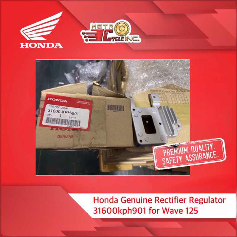 Honda Genuine Rectifier Regulator 31600kph901 for Wave 125 | Shopee ...