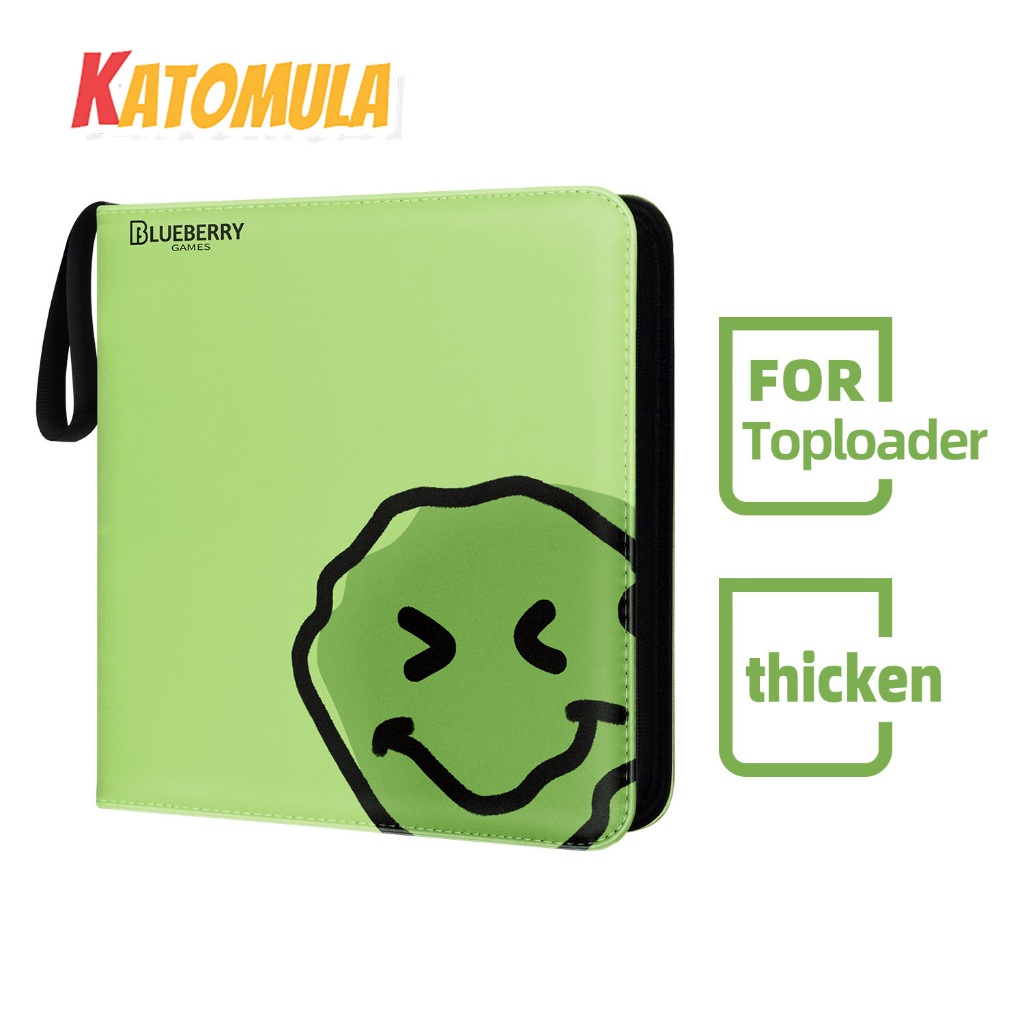 Blueberry Toploader Binder Album Light Green Card Black Binder ...