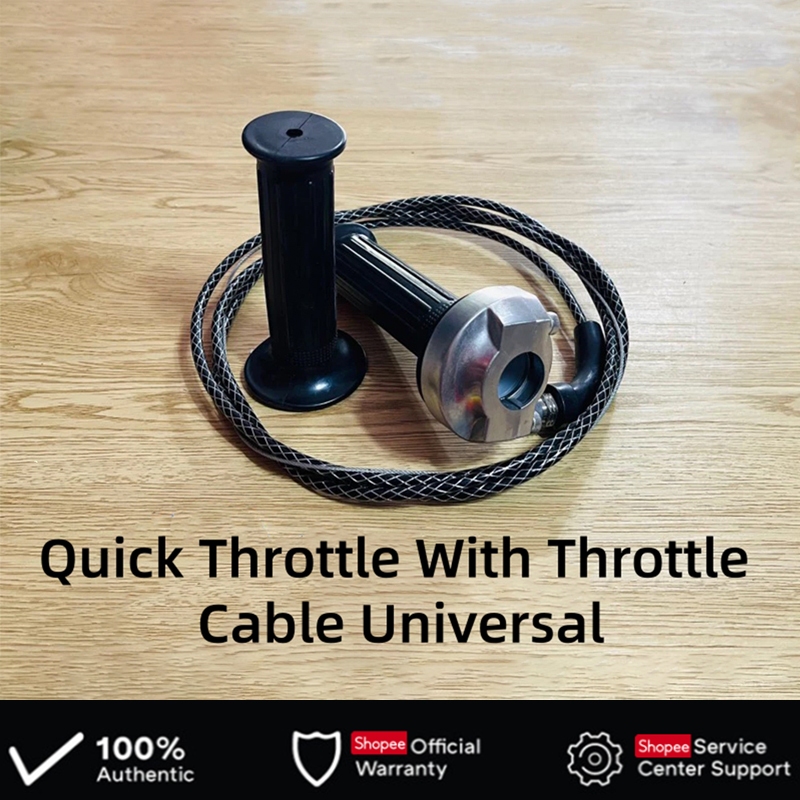 Mini Quick Throttle With Throttle Cable Universal | Shopee Philippines