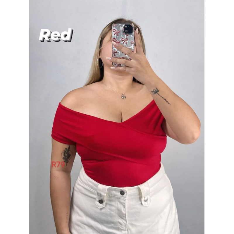 Venus Top Off Shoulder Plus Size Full Length Fits Large to 2XL Double ...