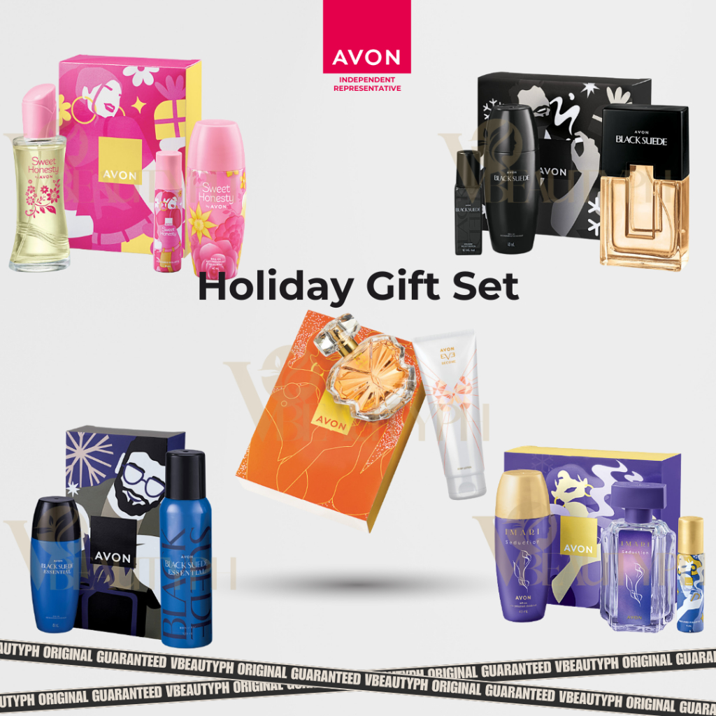 AVON Limited Holiday GIFT Fragrance Set Far Away Imari Seduction Sweet ...