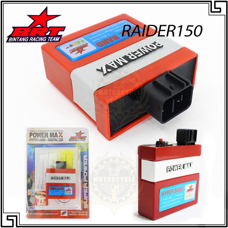 BRT Red RACING CDI RAIDER150 -9D REBORN | Shopee Philippines