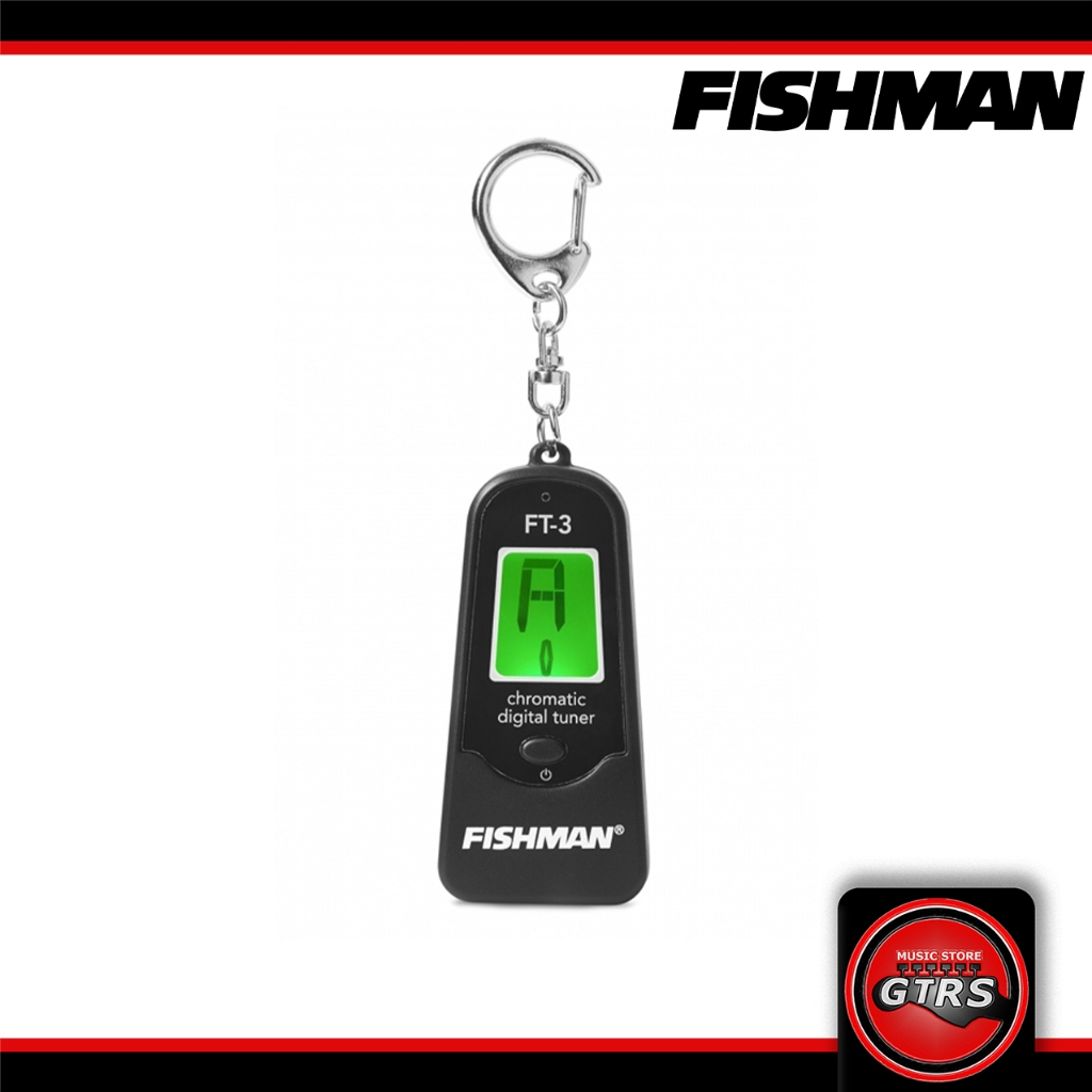 Fishman FT-3 Chromatic Digital Tuner for Guitars and Bass | Shopee ...
