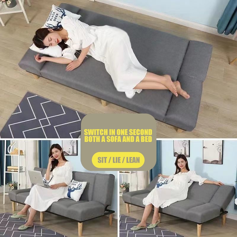 Luxury Fabric Foldable Sofa Set - Elegant and Spacious Design，Robust ...