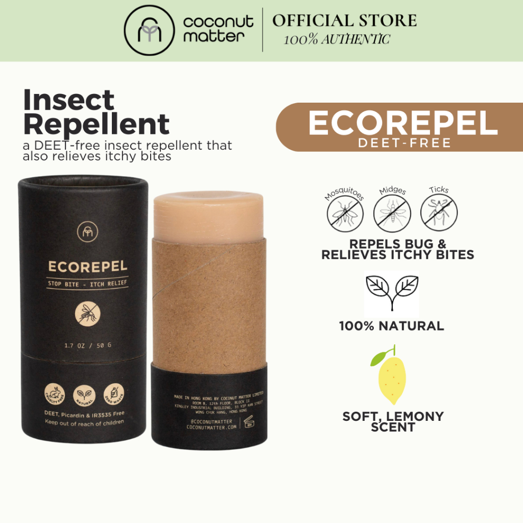 ECOrepel | DEET-FREE INSECT REPELLENT AND AFTER BITE RELIEF 50g ...
