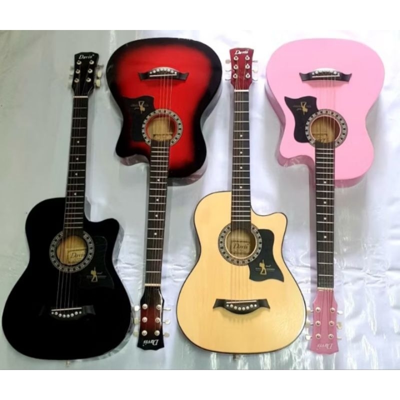 Davis / Drm Acoustic Guitar 38 inches | Shopee Philippines