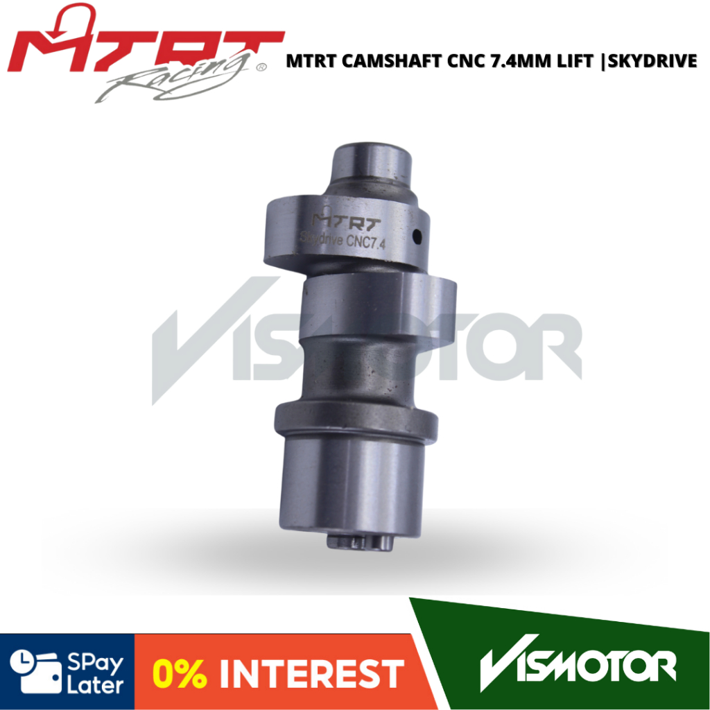 MTRT MOTORBIKE RACING CNC CAMSHAFT 7.4MM LIFT FOR SKYDRIVE | Shopee ...