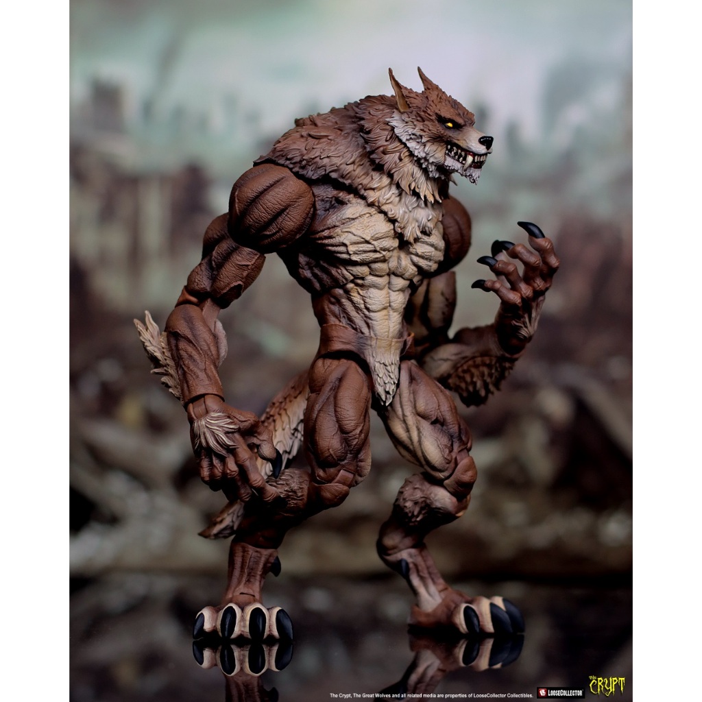 [ON-HAND] GARROS LooseCollector The Crypt Great Wolves action figure ...