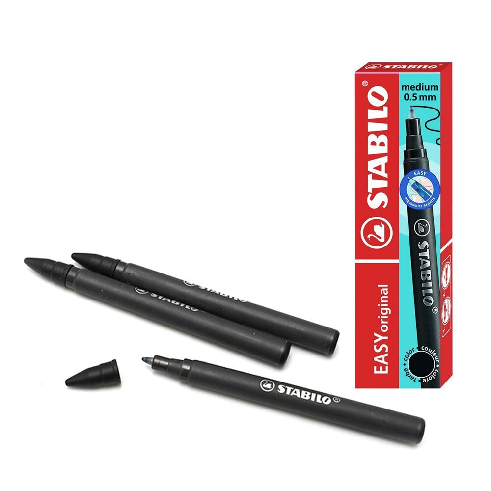STABILO EASYoriginal Ergonomic Refill Black - 3pcs | Shopee Philippines