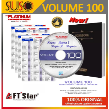 The Platinum Reyna1,Reyna2.Reyna3C .Reyna3CSE CD+Songlist+Songbook Vol.100 CD Original Book ...