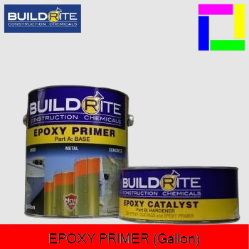 Buildrite EPOXY PRIMER (Gallon Set) Two Component, Polyamide Curing ...