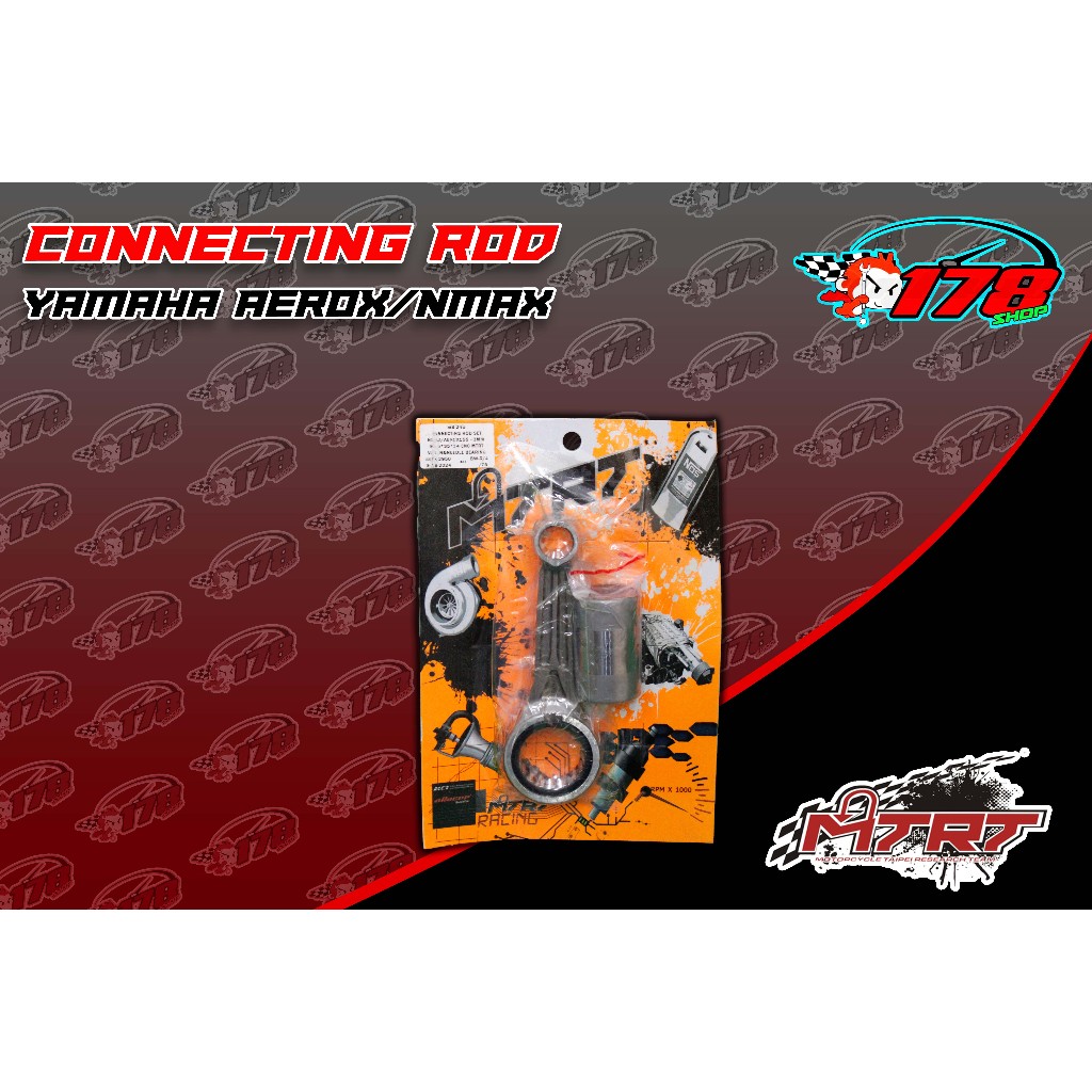 Mtrt forged connecting rod set nmax/aerox +3mm | Shopee Philippines