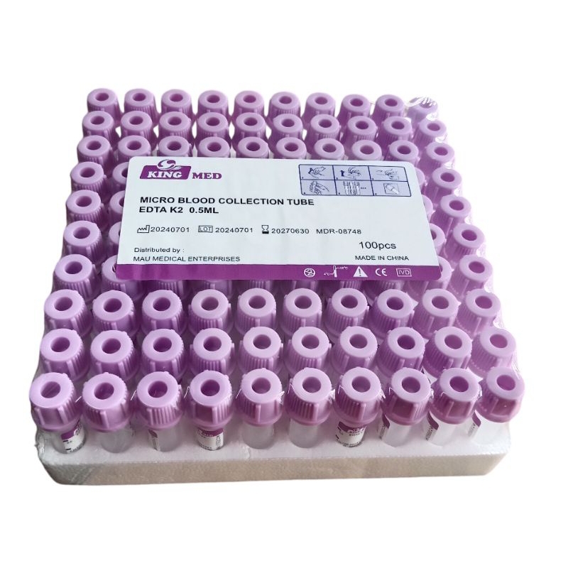 MICRO BLOOD COLLECTION TUBE EDTA K2 0.5ML | Shopee Philippines