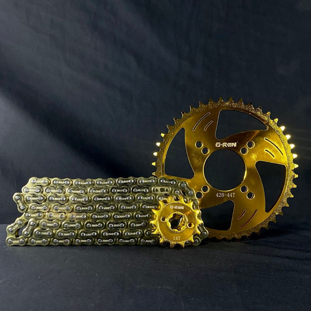 G-REN SUZUKI RAIDER 150 FOR CARB AND FI CHAIN SPROCKET SET AND ...