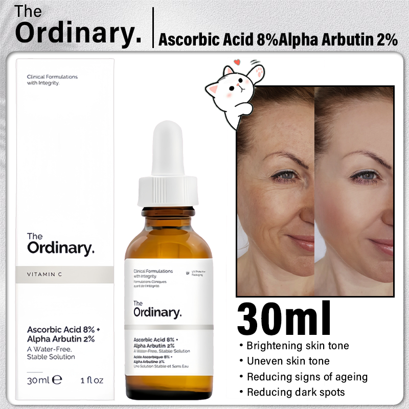The Ordinary Ascorbic Acid 8% + Alpha Arbutin 2% adjust the skin color ...