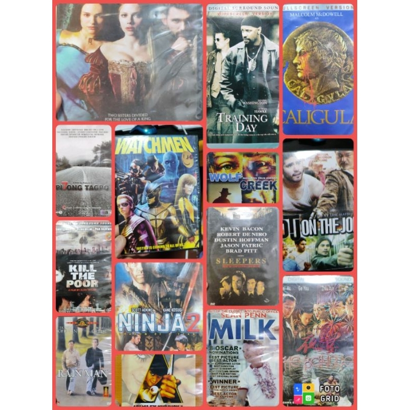 Vintage Preloved Random Movie DVD Disc CLEAR COPY/CLASS A { assorted ...