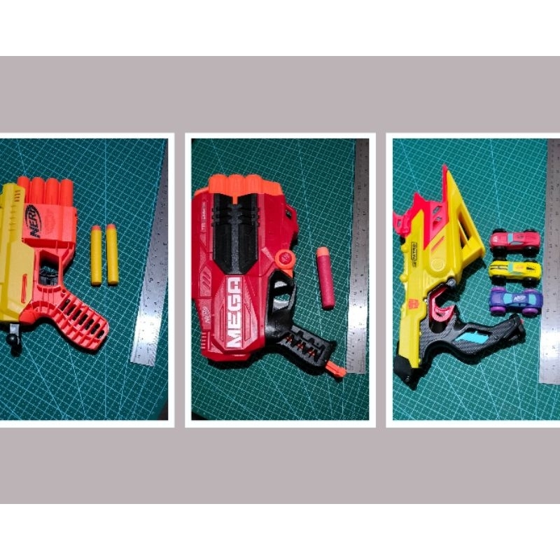 Preloved Nerf Mega Alpha Strike Nitro | Shopee Philippines