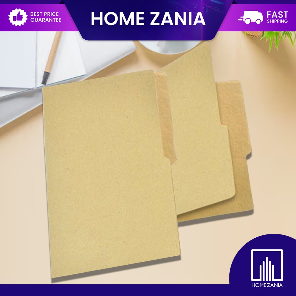 Home Zania Brown Folder Short and Long Thick Durable for Office and ...