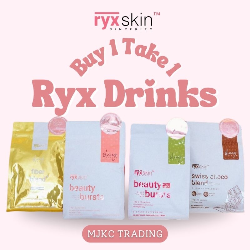 RyxSkin BUY1 TAKE1 BEAUTY BURST | SWISS CHOCO | FIBER BLEND RYX DRINKS ...