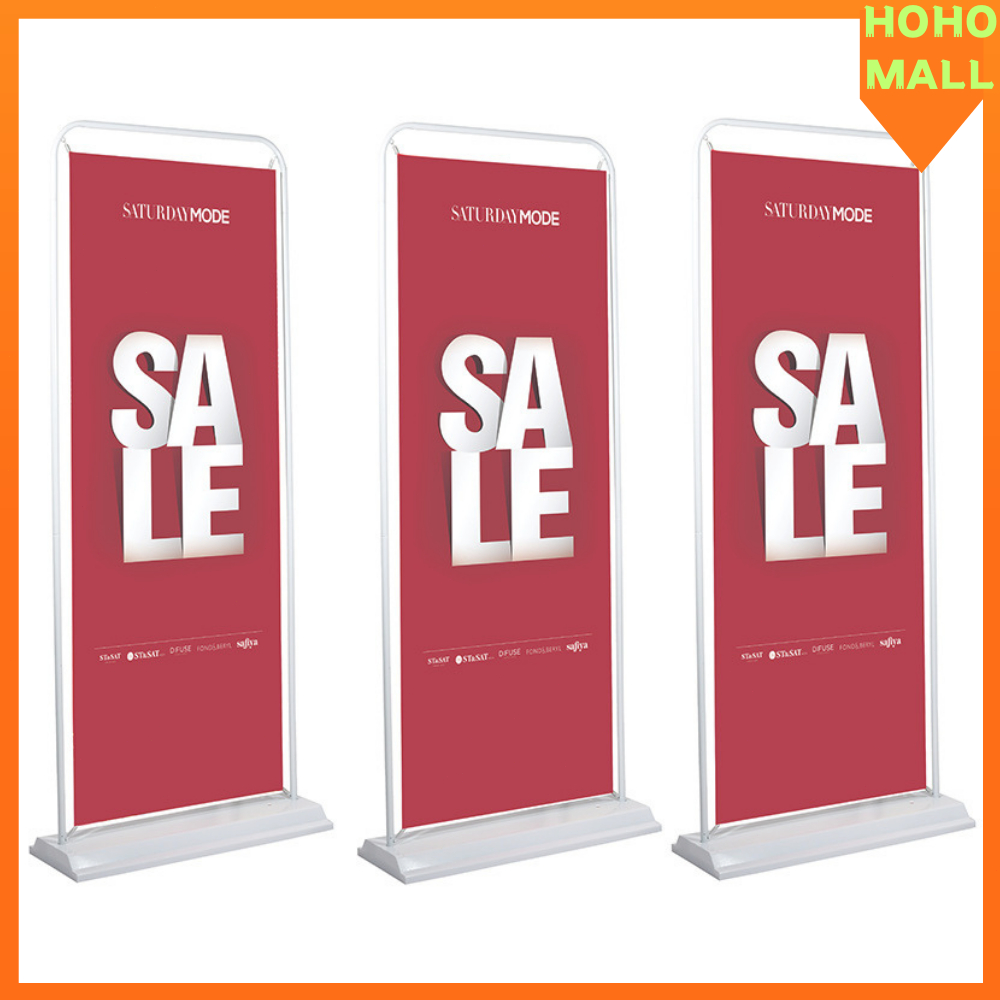 Banner Stand Aluminum Tarpaulin Stand Roll Up Banner Poster Stand ...